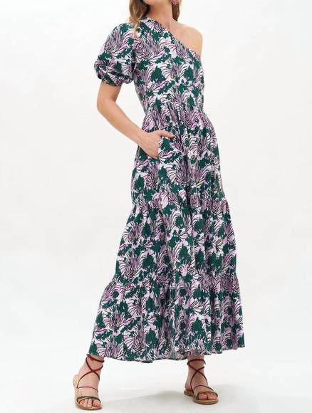 Oliphant | Dresses | New Oliphant One Shoulder Maxi Dress In Lilac Eden ...